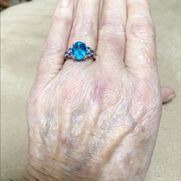 Jewelry | Caribbean Quartz Tanzanite Ring | Poshmark